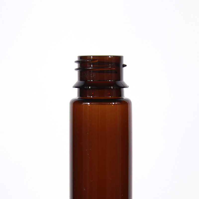 Supplement PET Pharma Oral Liquid Bottle 20ml PET Amber Round Bottle for Medicine Liquid Syrup ...