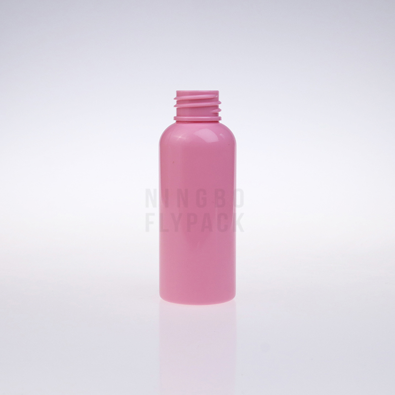 pink color hand lotion 50ml pet bottle packaging with flip top cap ...