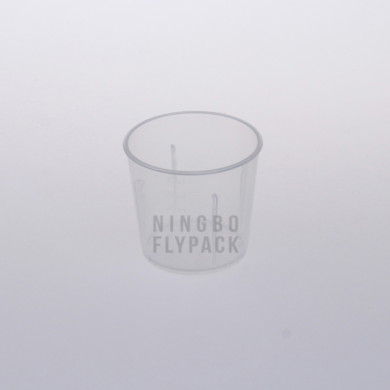 1oz pp measuring cup with Scale Laboratory Tool Medicine Cup - Ningbo ...