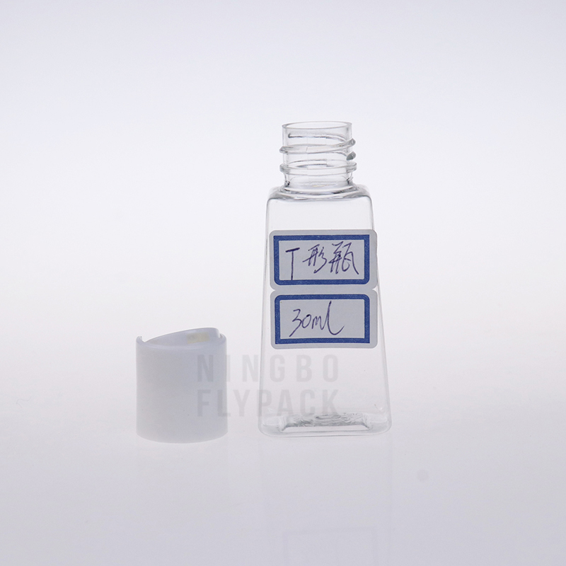 gel bottle 30ml trapezoidal refillable with disk top cap/ flip cap ...