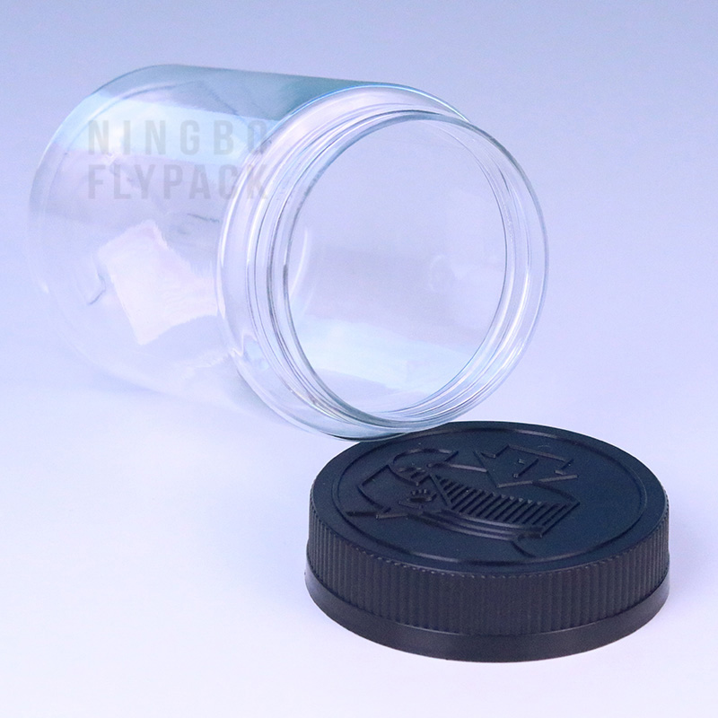 Storage wide mouth food grade 300g clear pet food Container Food Jar ...